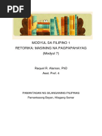 Retorika Book (Table of Contents) | PDF
