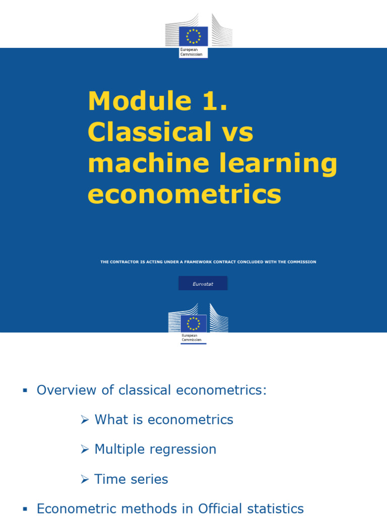 EUC1502 Module1 Machine Learning | PDF | Econometrics | Regression Analysis