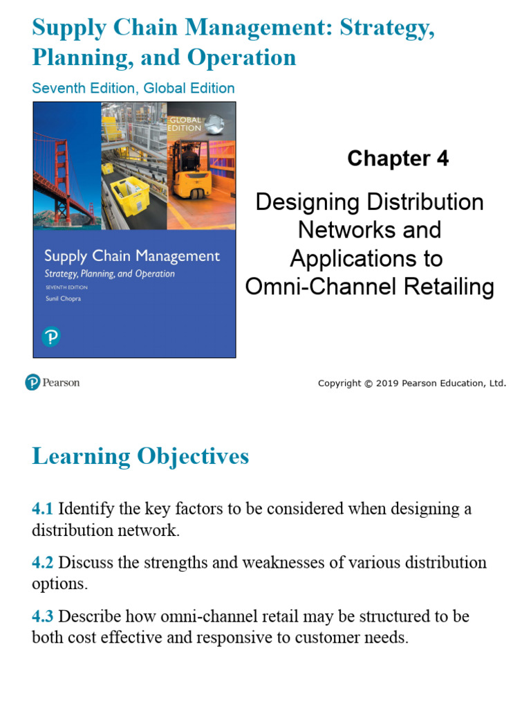 Chapter 4 Designing Distribution Networks and Applications To Omni-Channel Retailing | PDF ...
