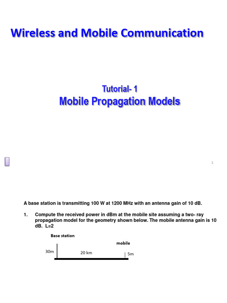 Tutorial One and Two | PDF