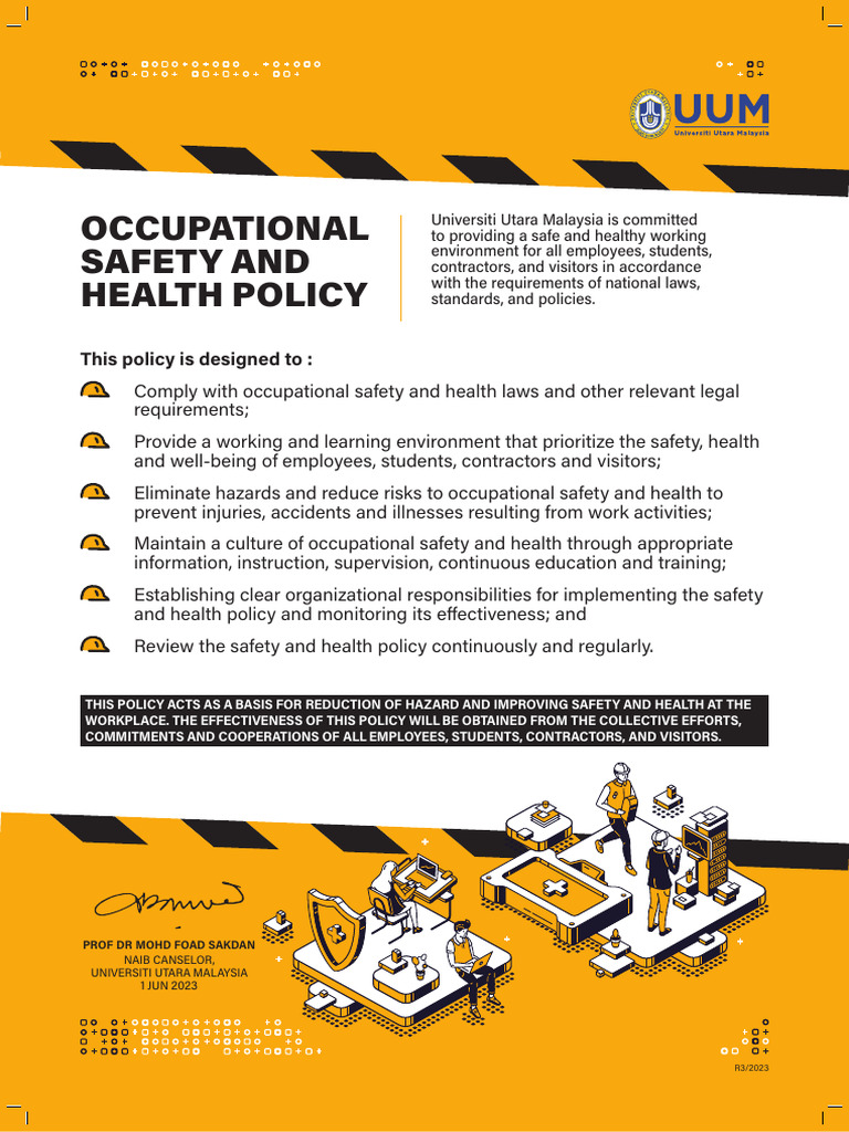 Poster Polisi OSH BI | PDF