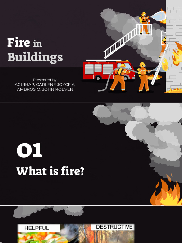 Fire in Buildings 1st | PDF | Combustion | Fires
