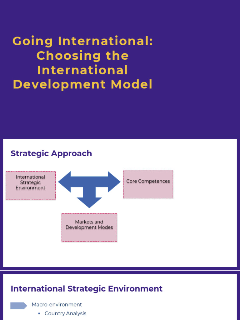 IBD Module 3 Rev RL | PDF | Exports | Franchising