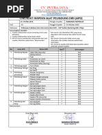 Form Checklist Kotak p3k | PDF