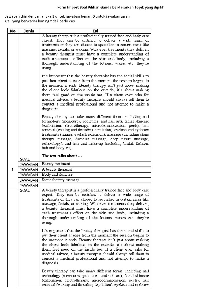 Overview of Beauty Therapist Roles | PDF | Intelligence (AI) & Semantics | Artificial Intelligence