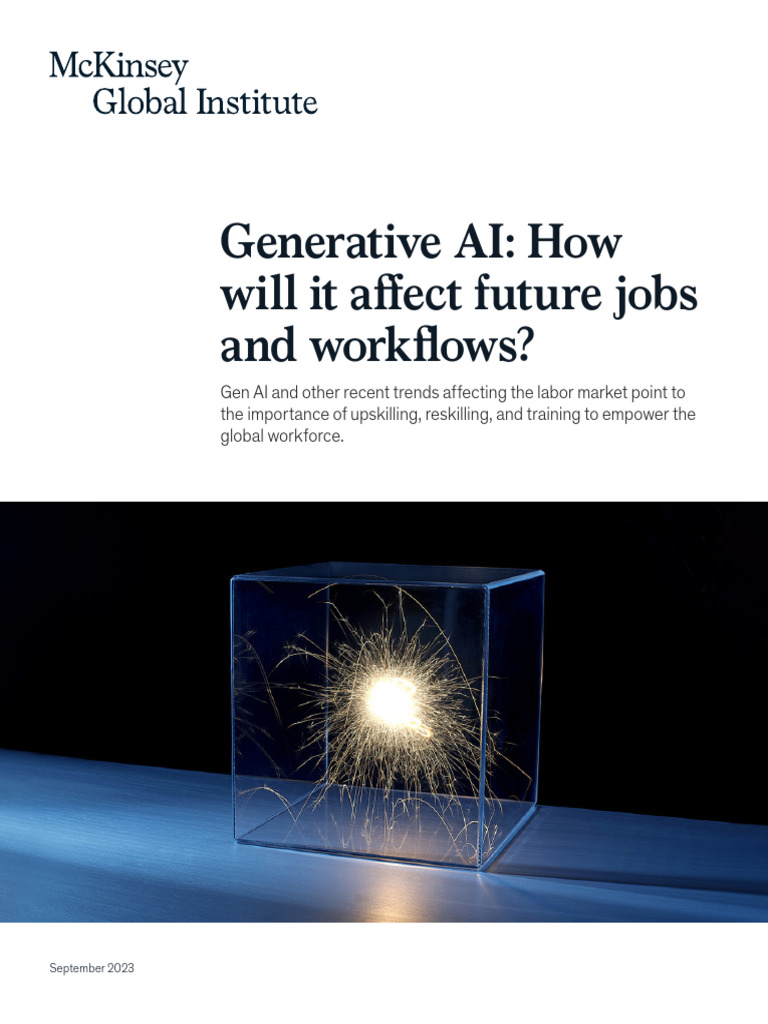 Generative Ai How Will It Affect Future Jobs And Workflows Download
