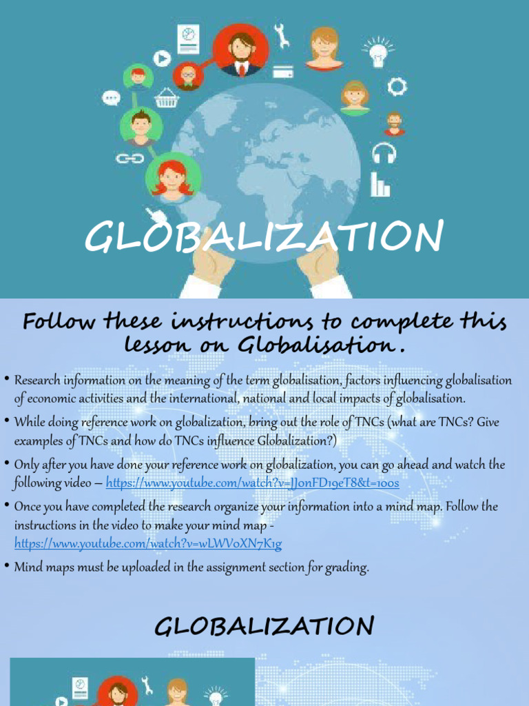 Understanding Globalization for Grade 10 | PDF | Globalization | Economies