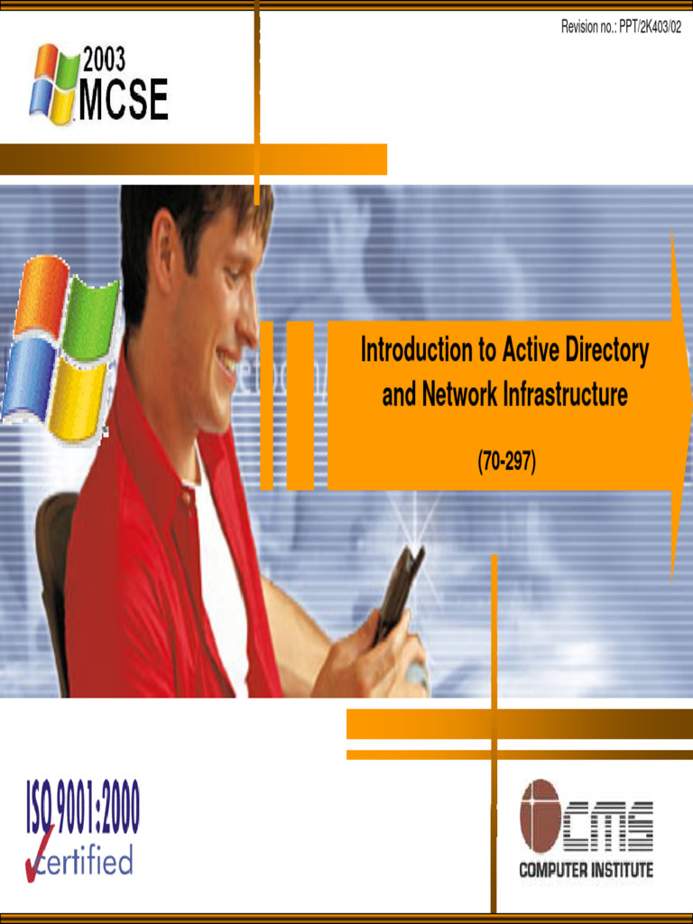 01 Introduction To Active Directory and Network Infrastructure ... 01 Introduction To Active Directory and Network Infrastructure ...