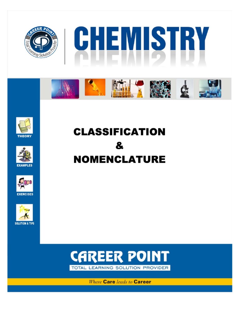 Chemistry - Classification and Nomenclature | PDF | Alkane | Functional ...