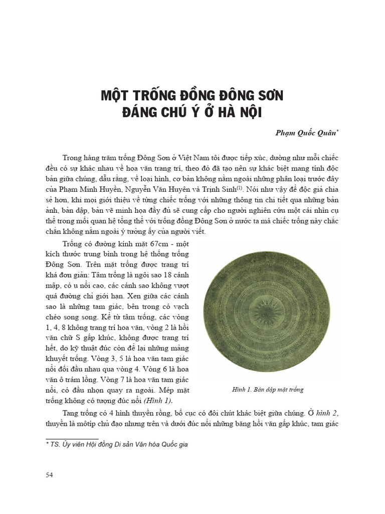 Mot Trong Dong Dong Son... Pham Quoc Quan | PDF