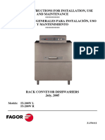 EC-44 Dishmachine Brochure PDF | PDF | Water | Electrical Engineering