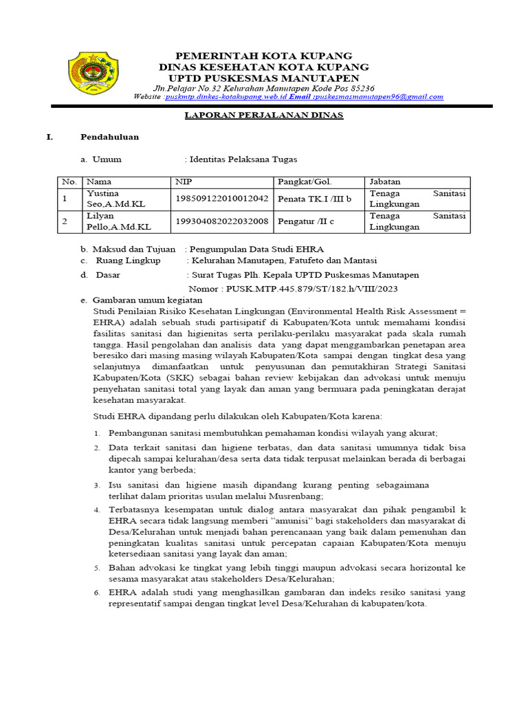 LPJ Studi Ehra 2023 | PDF