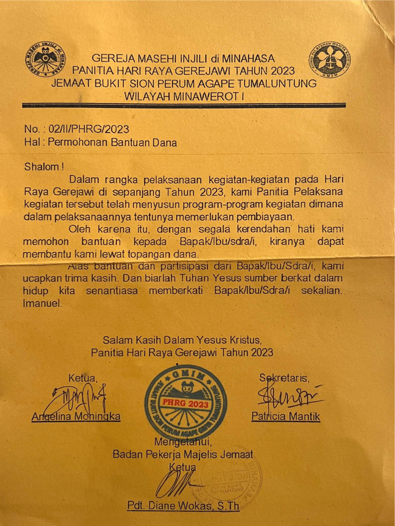 Kartu Kawan GMIM | PDF