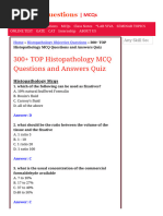 DHA Exam Questions For Lab Technician PDF 1 | PDF | Medical Laboratory | Elisa