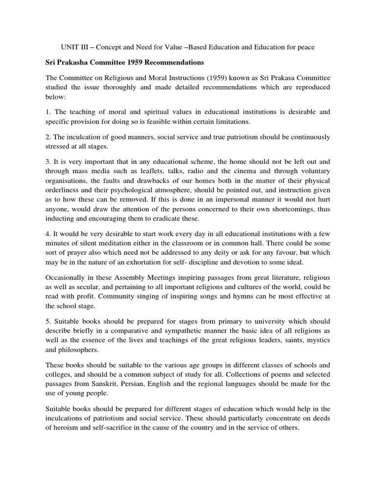 Recommendations | PDF