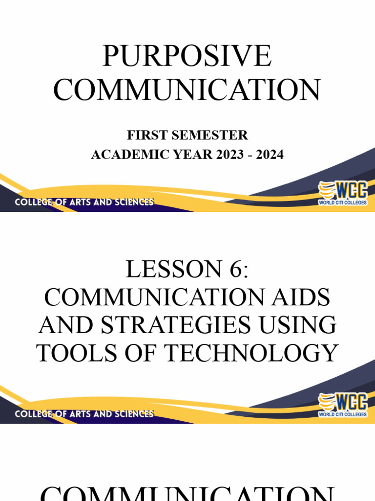 Cas Pcom Week 6 2nd Term | PDF