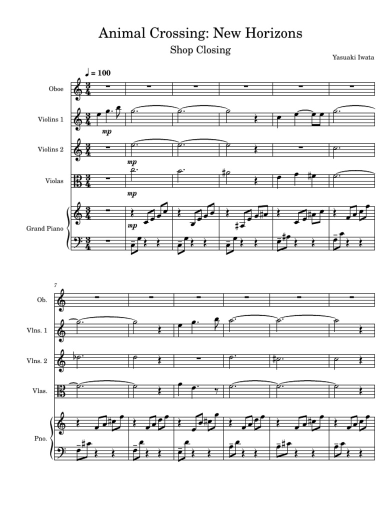 Animal Crossing New Horizons Store Closing | PDF