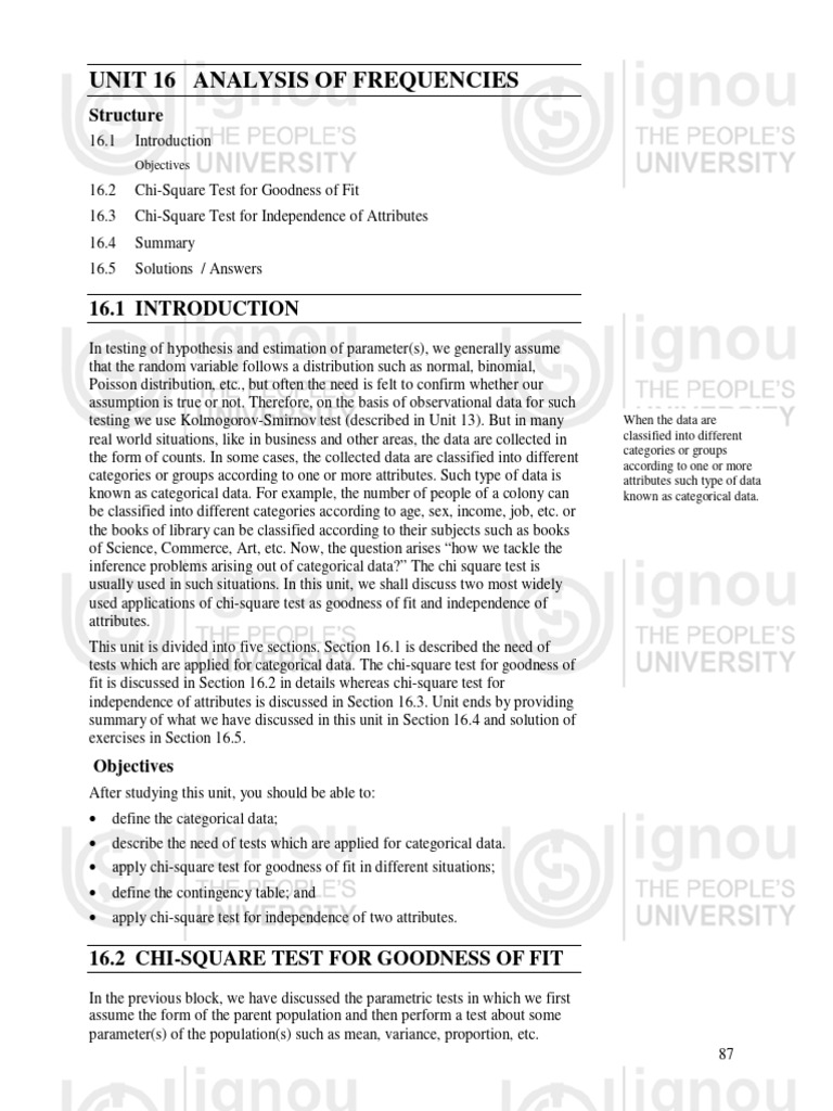 Chisquare Examples Pdf Chi Squared Test Statistical Hypothesis Testing