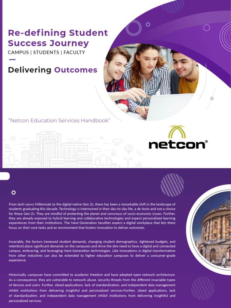 Higher Education Portfolio - Netcon Technologies | PDF | Cloud Computing | Computer Security