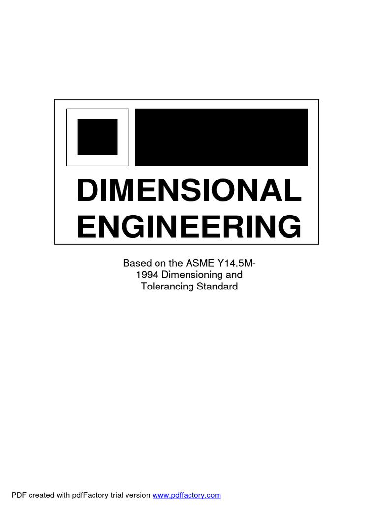 DIMENSIONING ENGINEERING | PDF | Cartesian Coordinate System ...