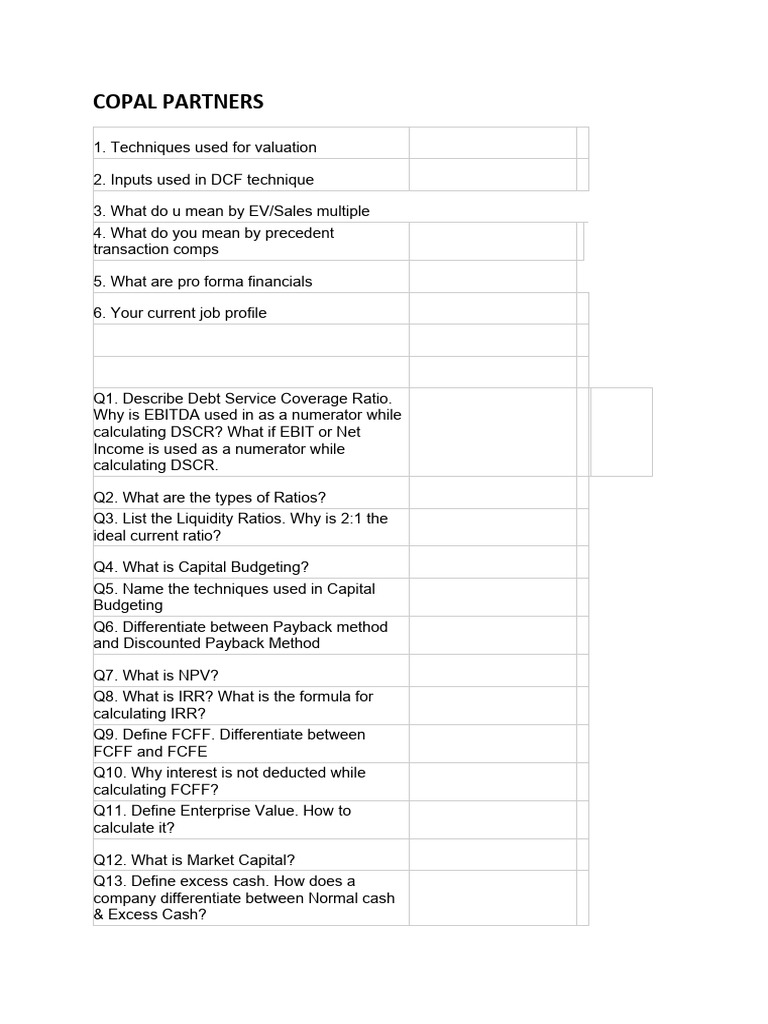 Interview Ques | PDF Interview Ques | PDF