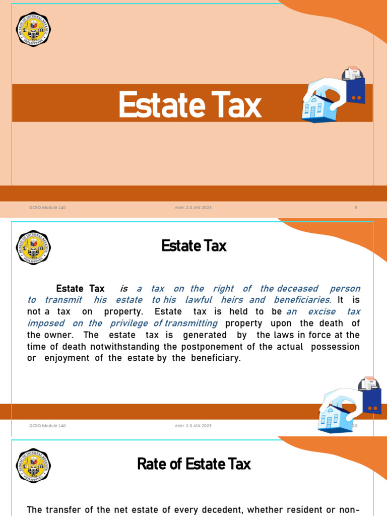 Understanding Estate Tax in the Philippines | PDF | Finance & Money ...