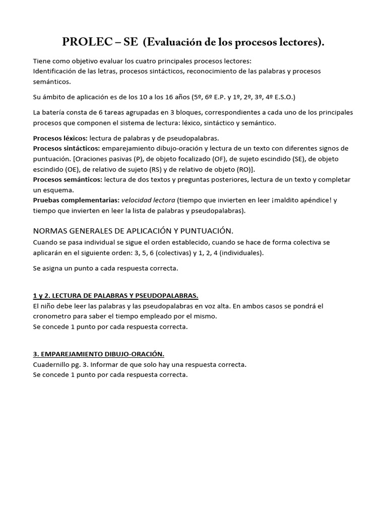 Prolec Se | PDF | Lingüística
