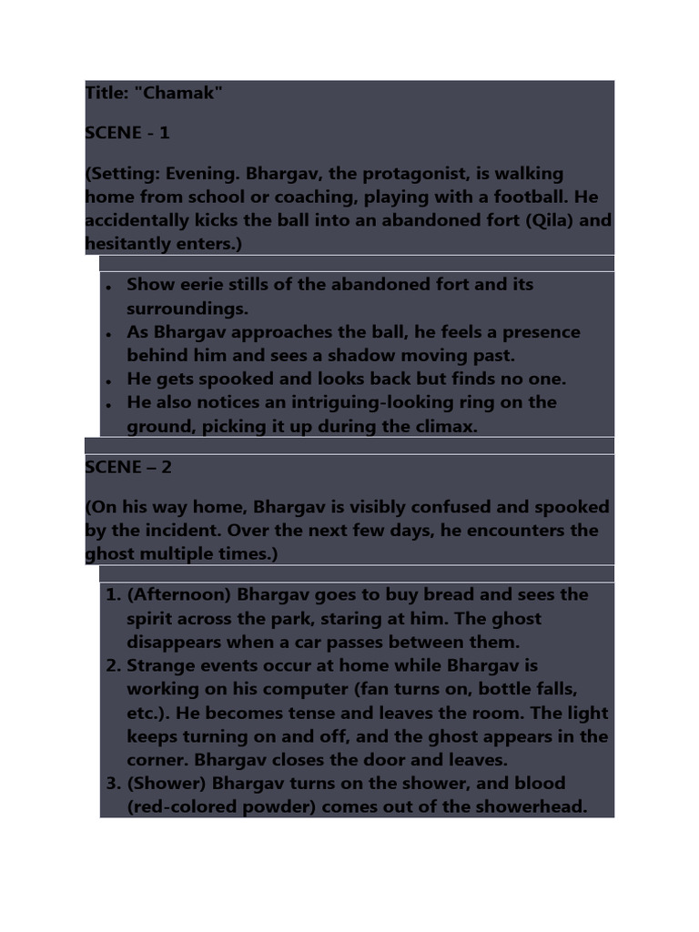 Chamak Script (Polished) | PDF