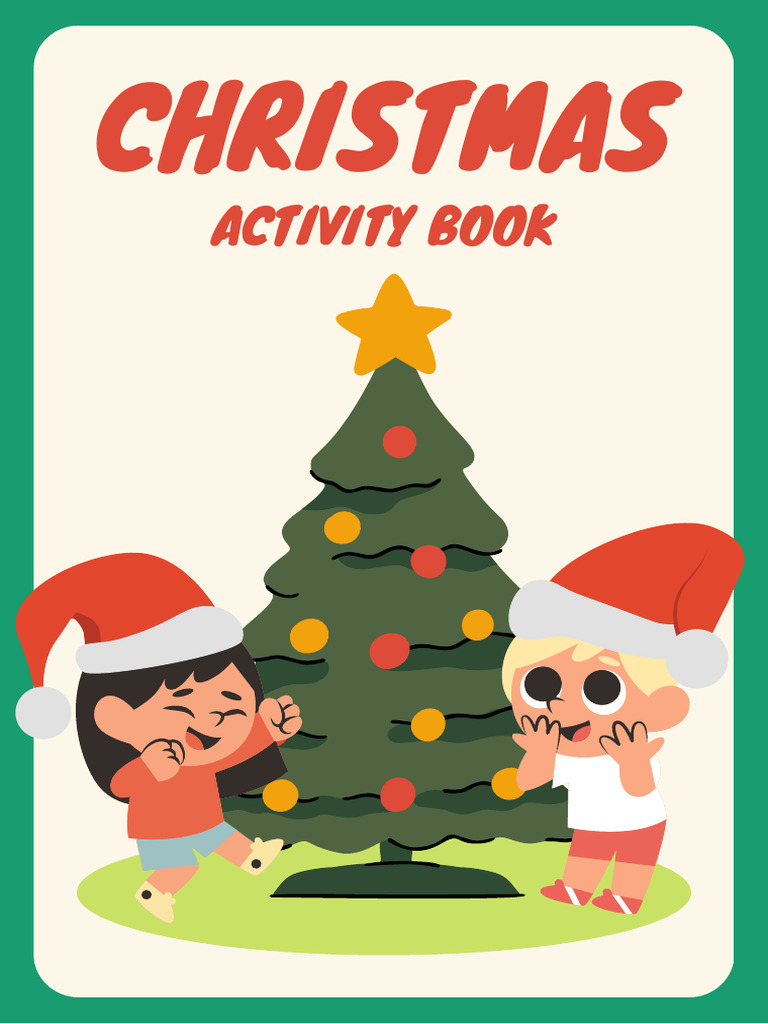 Christmas Activity Book | PDF | Home & Garden