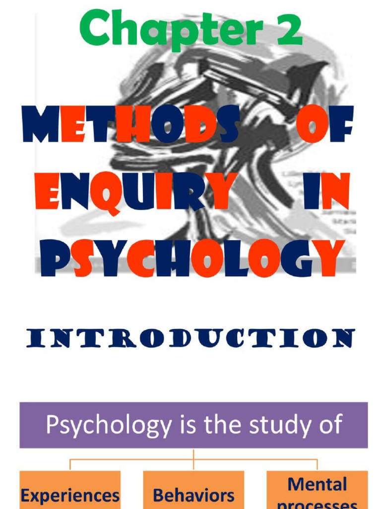 Chapter 2 ObservationCorrelatinal Methodsurvey Method | PDF | Survey Methodology | Questionnaire