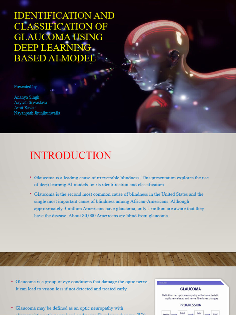 Identification and Classification of Glaucoma Using Deep Learning | PDF | Glaucoma | Vision