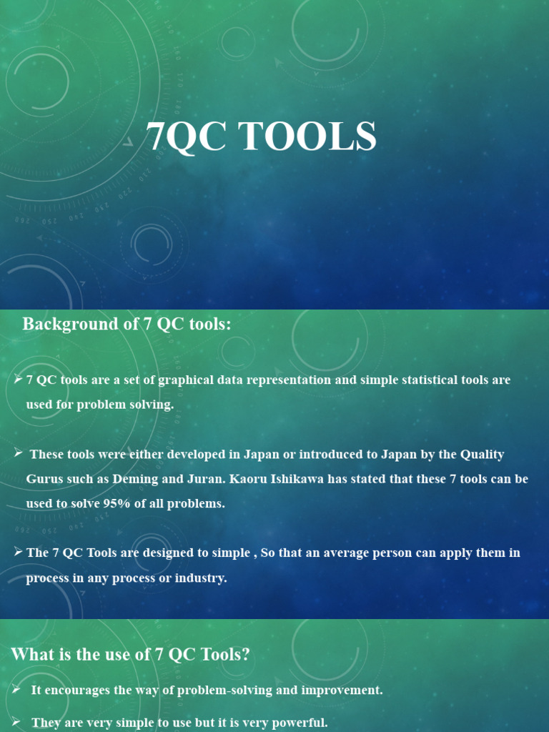 7Qc Tools | PDF | Histogram | Scatter Plot
