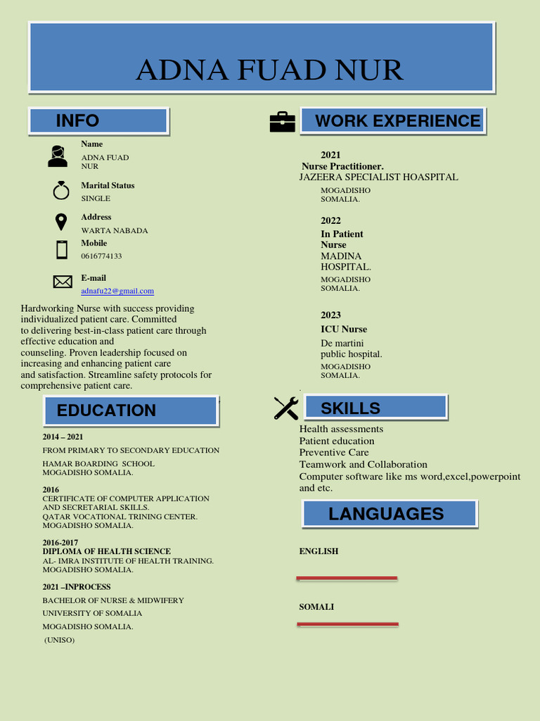 Adna CV | PDF