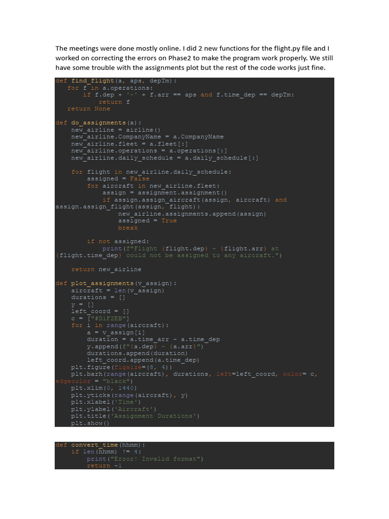 Find - Flight: Def,, For in If and Return Return None Def | Download Free PDF | Flight Recorder ...