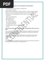 Er Checklist | PDF | Emergency Department | Hospital