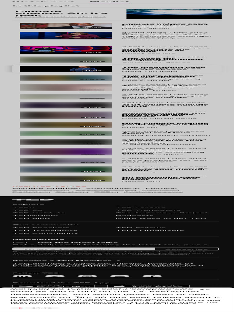 Climate Talks & Community Engagement | PDF | Natural Environment