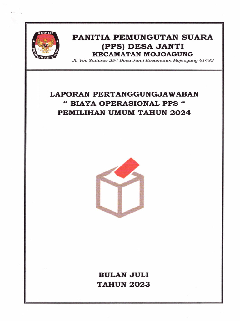 SPJ Pps Juli Janti 2023 | PDF
