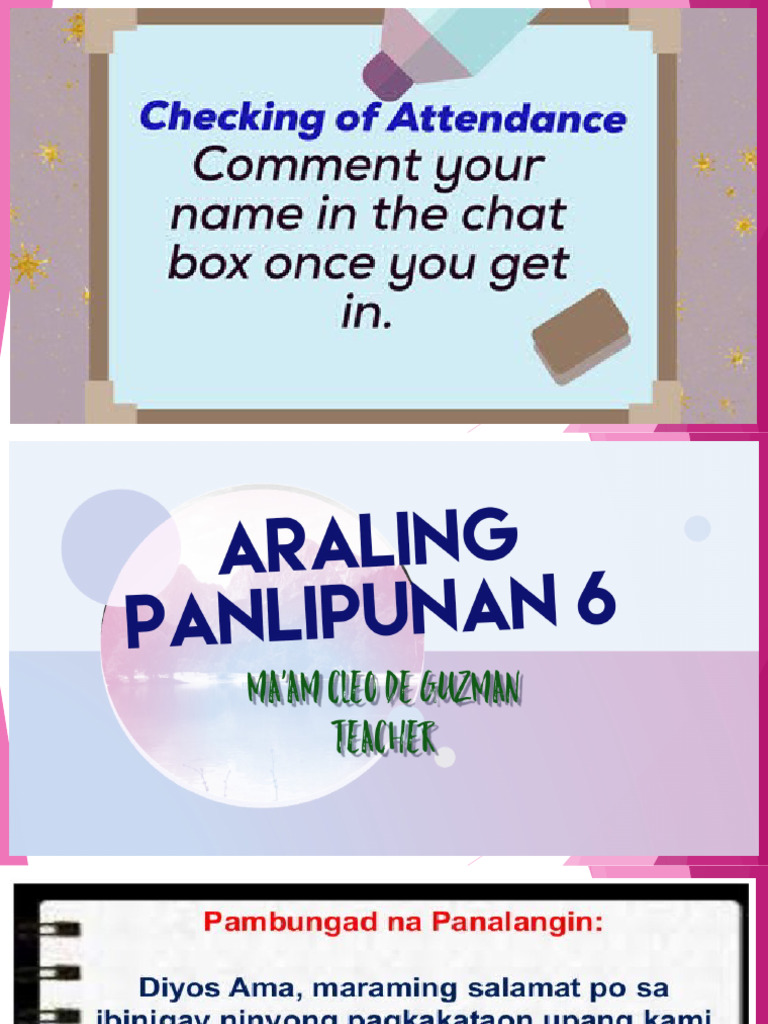 PPT AP6-Q1W1-Cleo | PDF