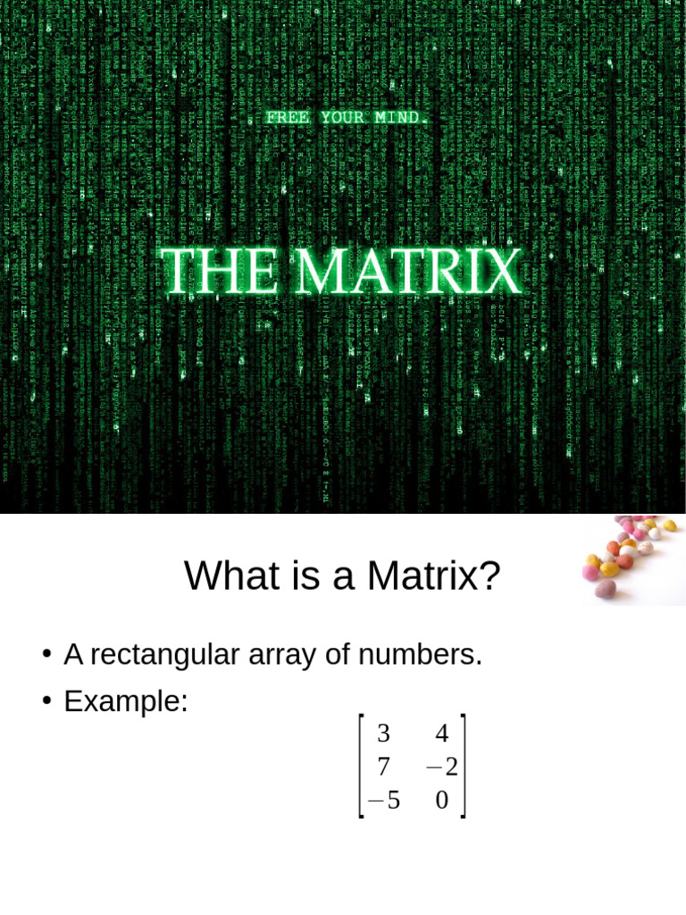 Matrix | PDF