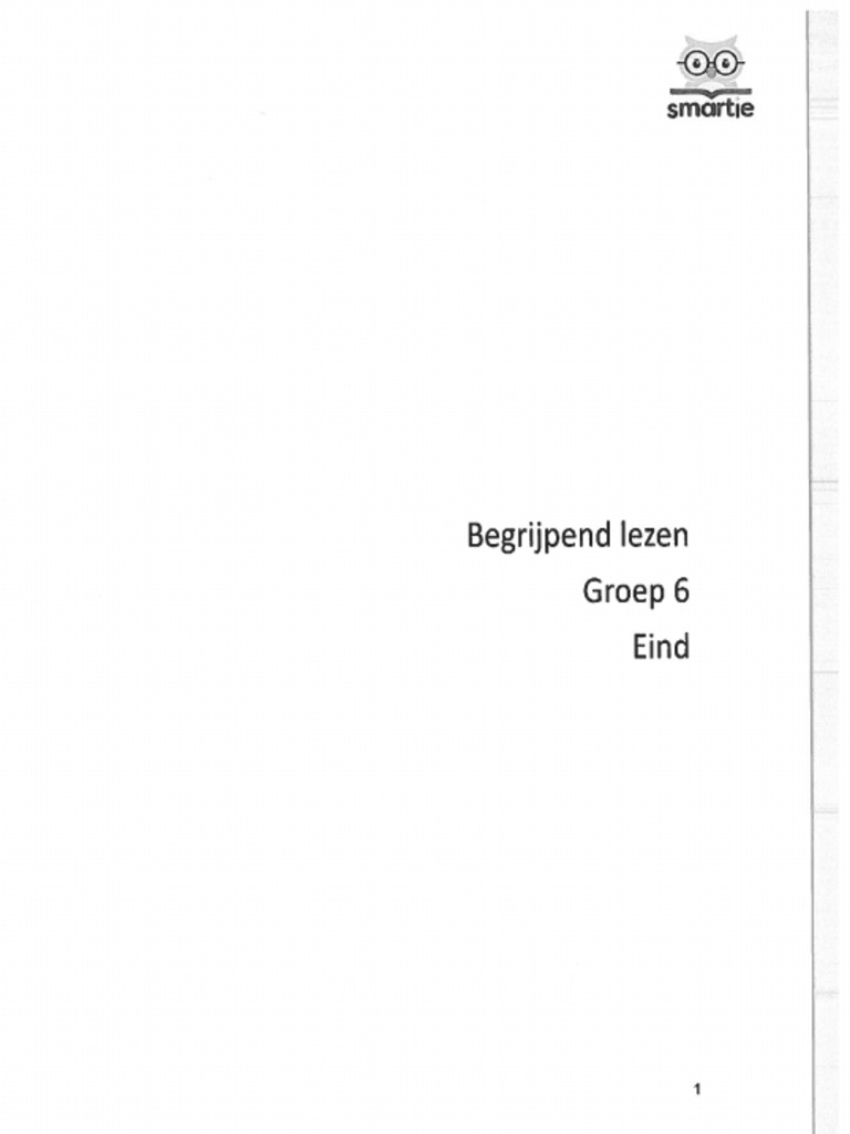 E6 - Begrijpend Lezen - Opdrachten-Pagina's-1 | PDF
