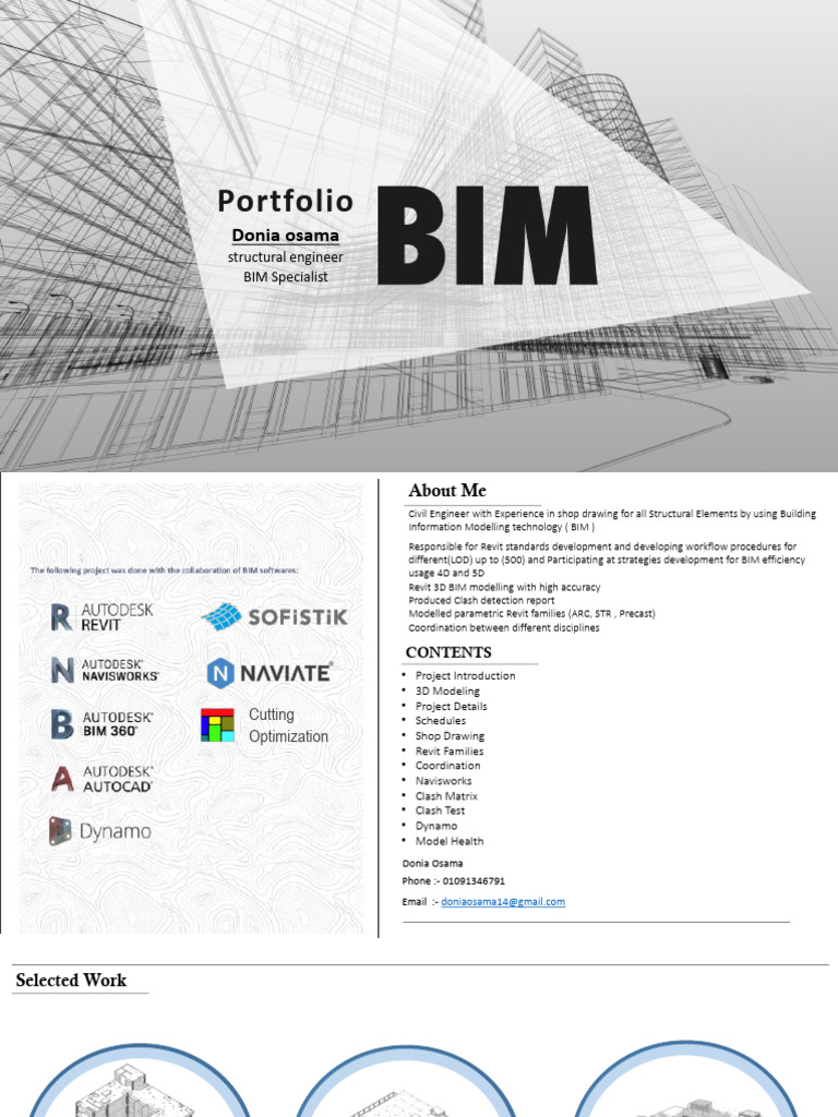 Portfolio | PDF | Autodesk Revit | 3 D Computer Graphics