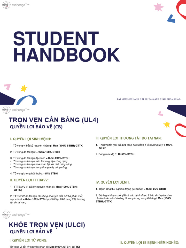 Student's Handbook | PDF