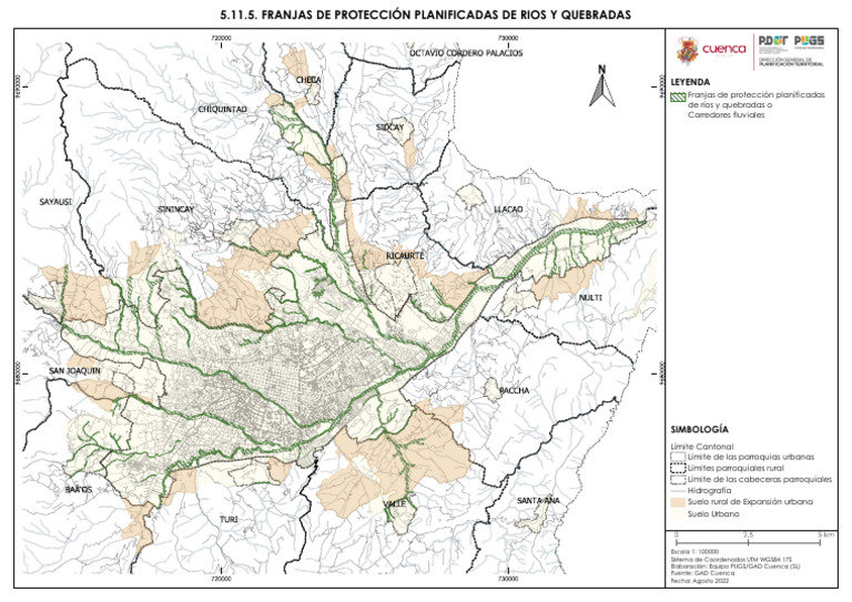 5.11.5. Franjas de Protección Planificadas de Rios y Quebradas | PDF