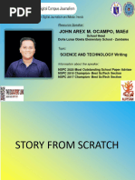 Science Feature Writing Powerpoint | PDF | Journalism | Science