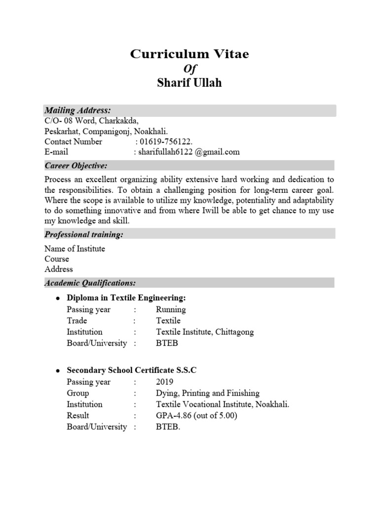 CV Make | PDF