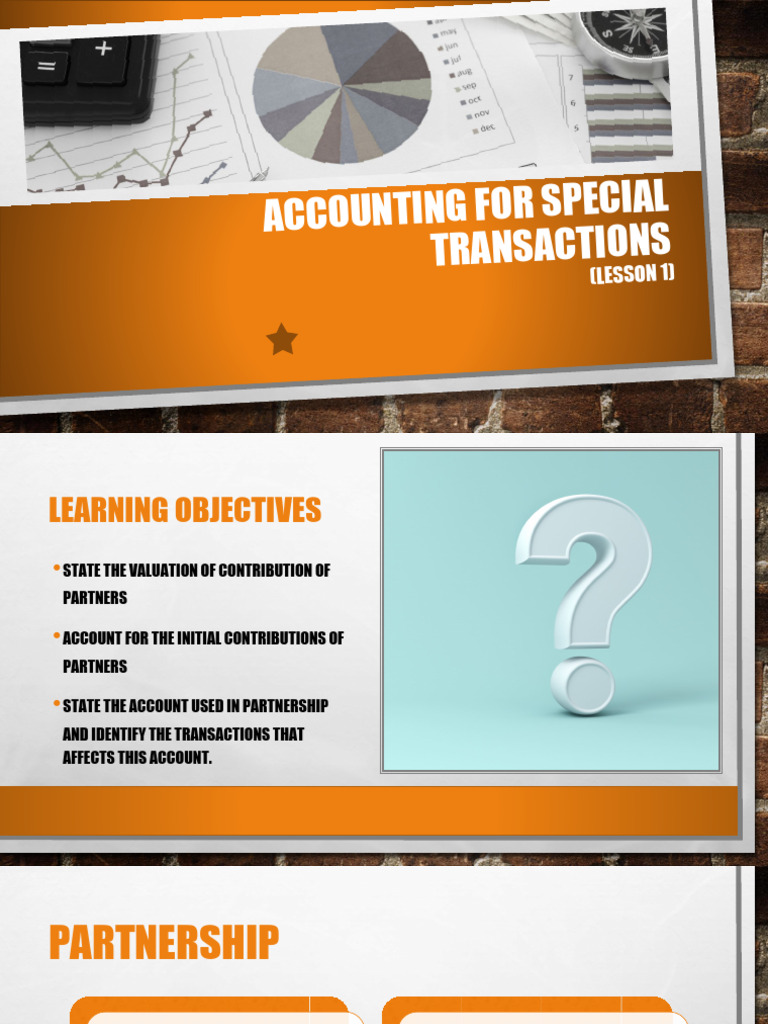 Lesson 1 | Download Free PDF | Partnership | Book Value