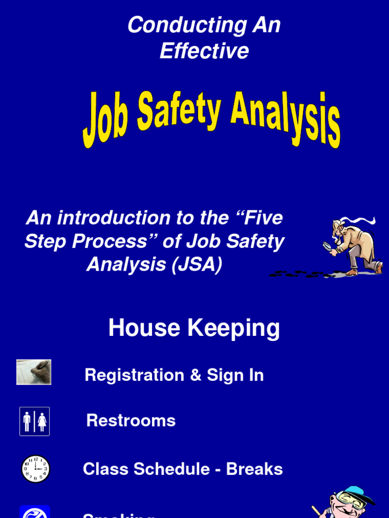 Job Safety Analysis | PDF | Personal Protective Equipment | Hazards