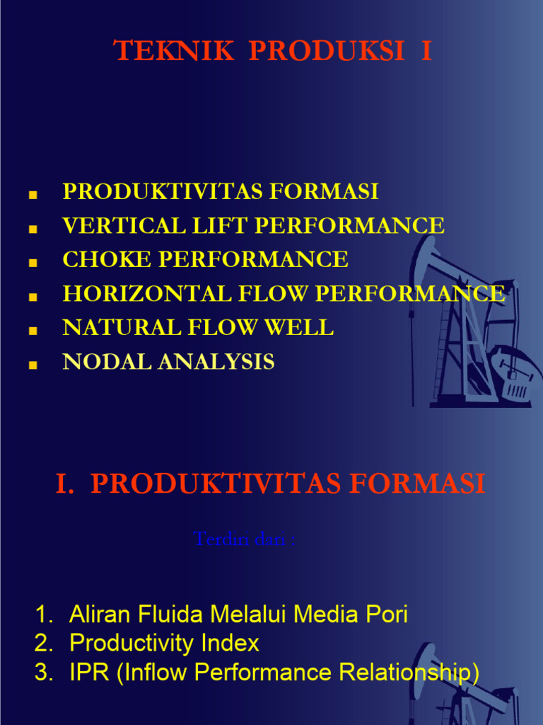 Rumus Productivity Index dalam Produksi | PDF | Metode & Bahan Ajar ...