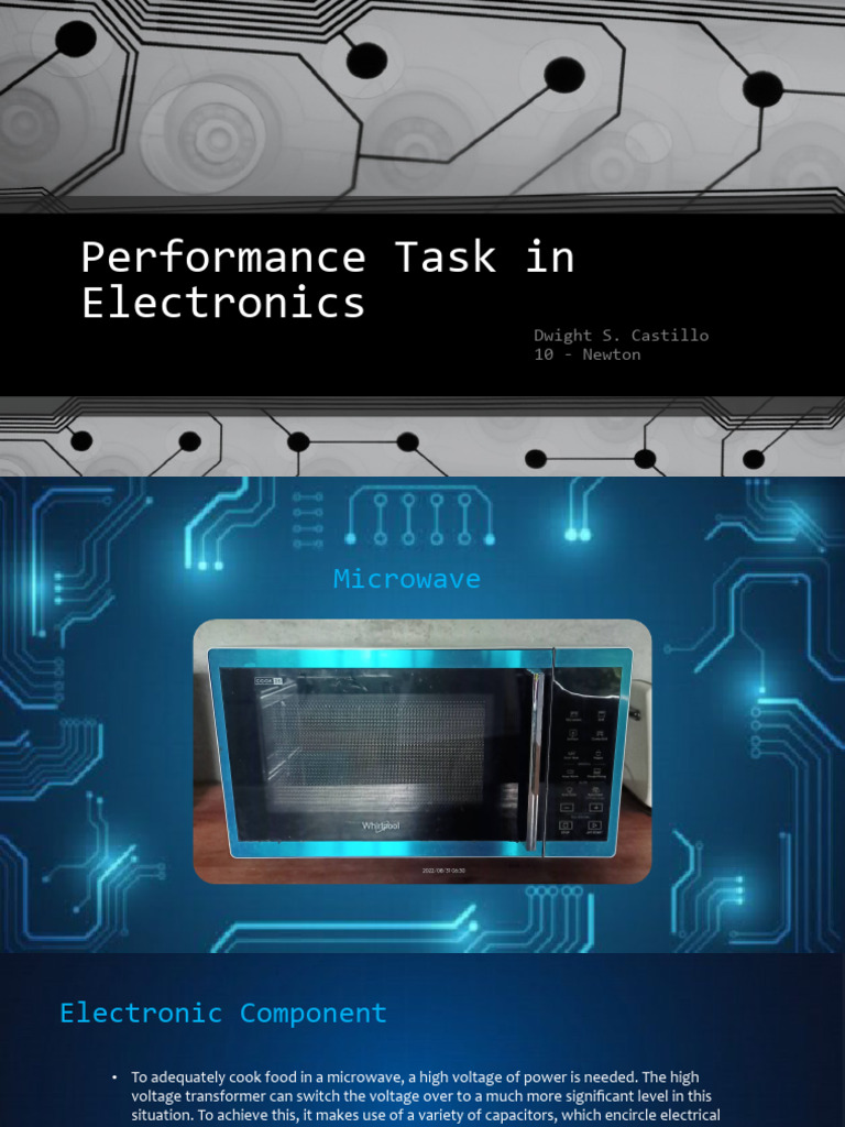 Performance Task in Electronics | PDF