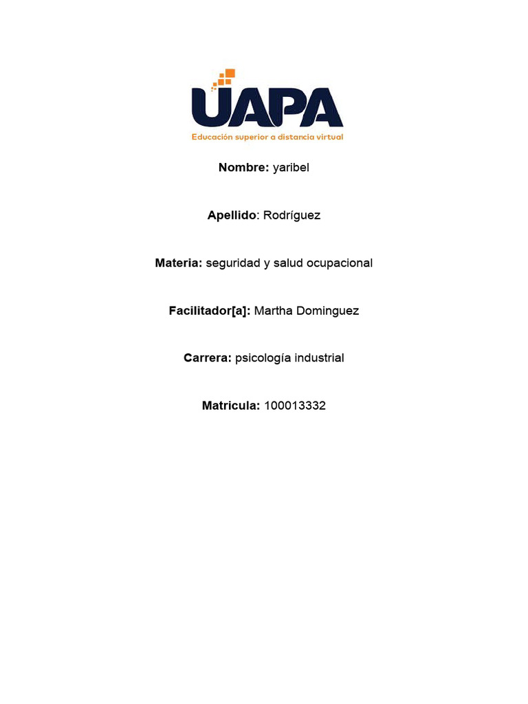 Segu, Ocupacional #1 | PDF